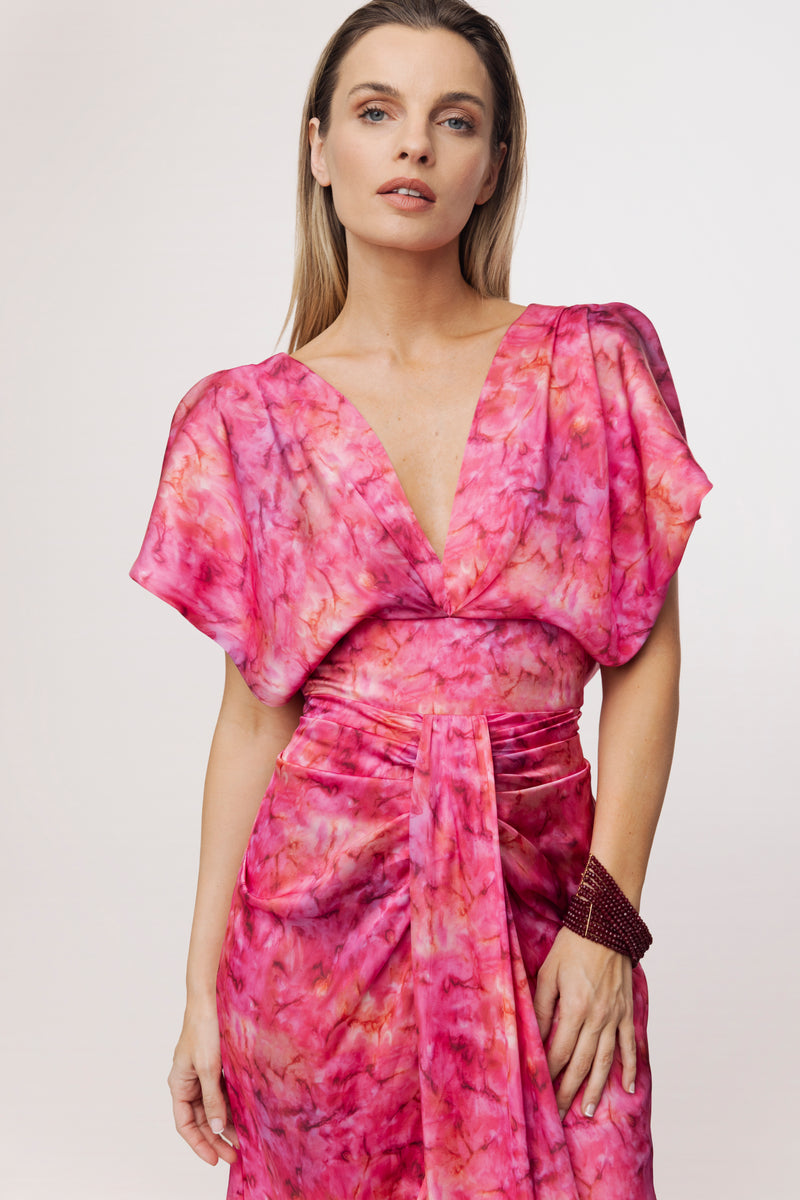 Top Camille Print Pink – It Velvet
